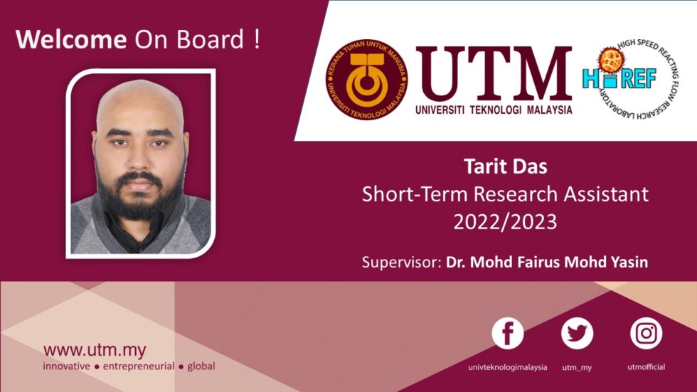 Welcome Tarit Das! Short-Term Research Assistant | Sustainable Energy ...