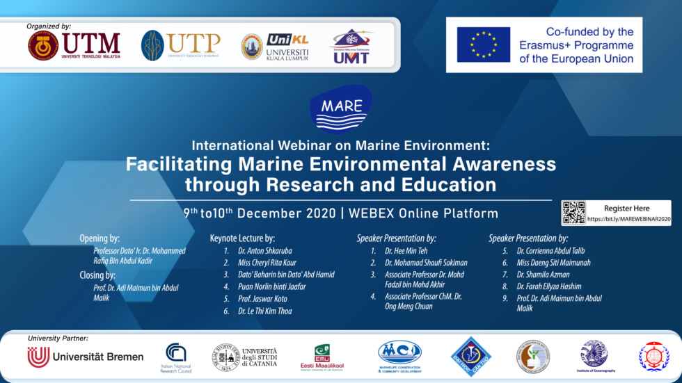 International Webinar on Marine Environment: Facilitating Marine ...